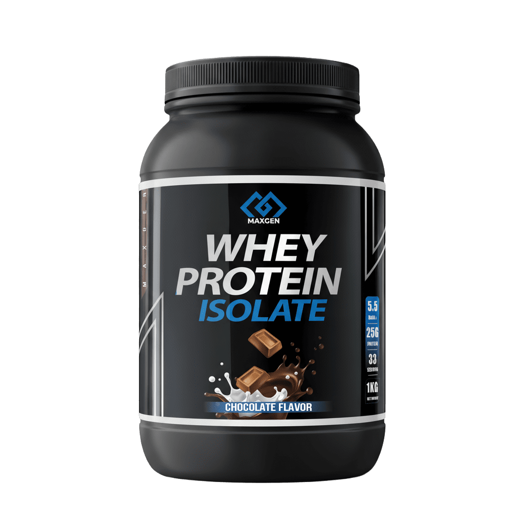 MaxGen Whey Protein Isolate Chocolate 1k - MaxGen Supplements